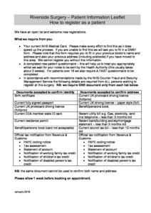 Patient Information Leaflet – how to register – The Riverside Surgery